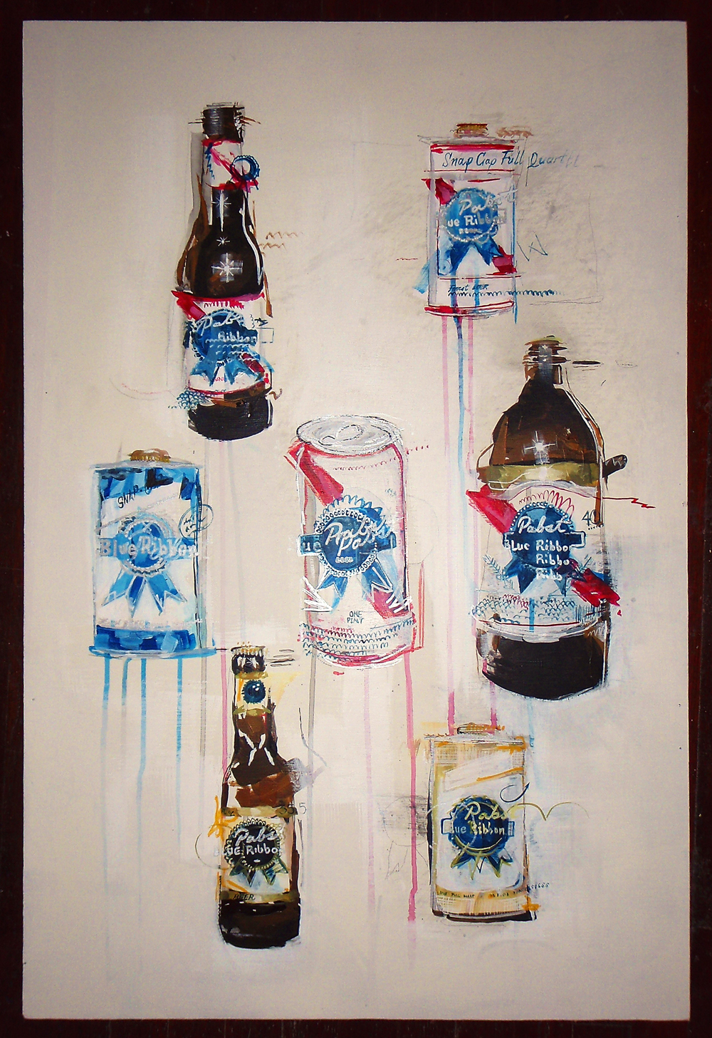 The Many Faces of PBR - Pabst Blue Ribbon : Pabst Blue Ribbon