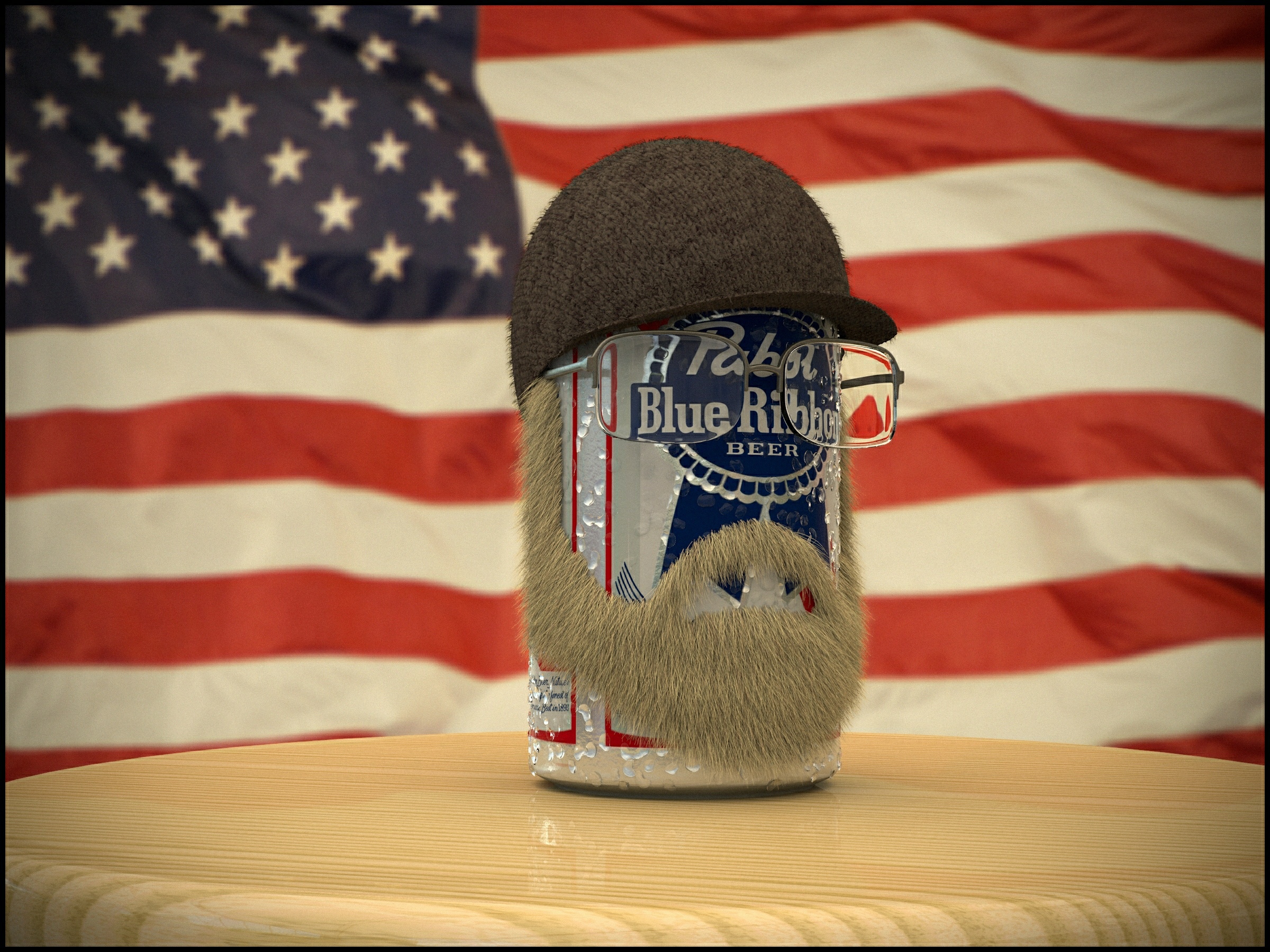 Self Portrait / Joe Six Pack - Pabst Blue Ribbon : Pabst Blue Ribbon