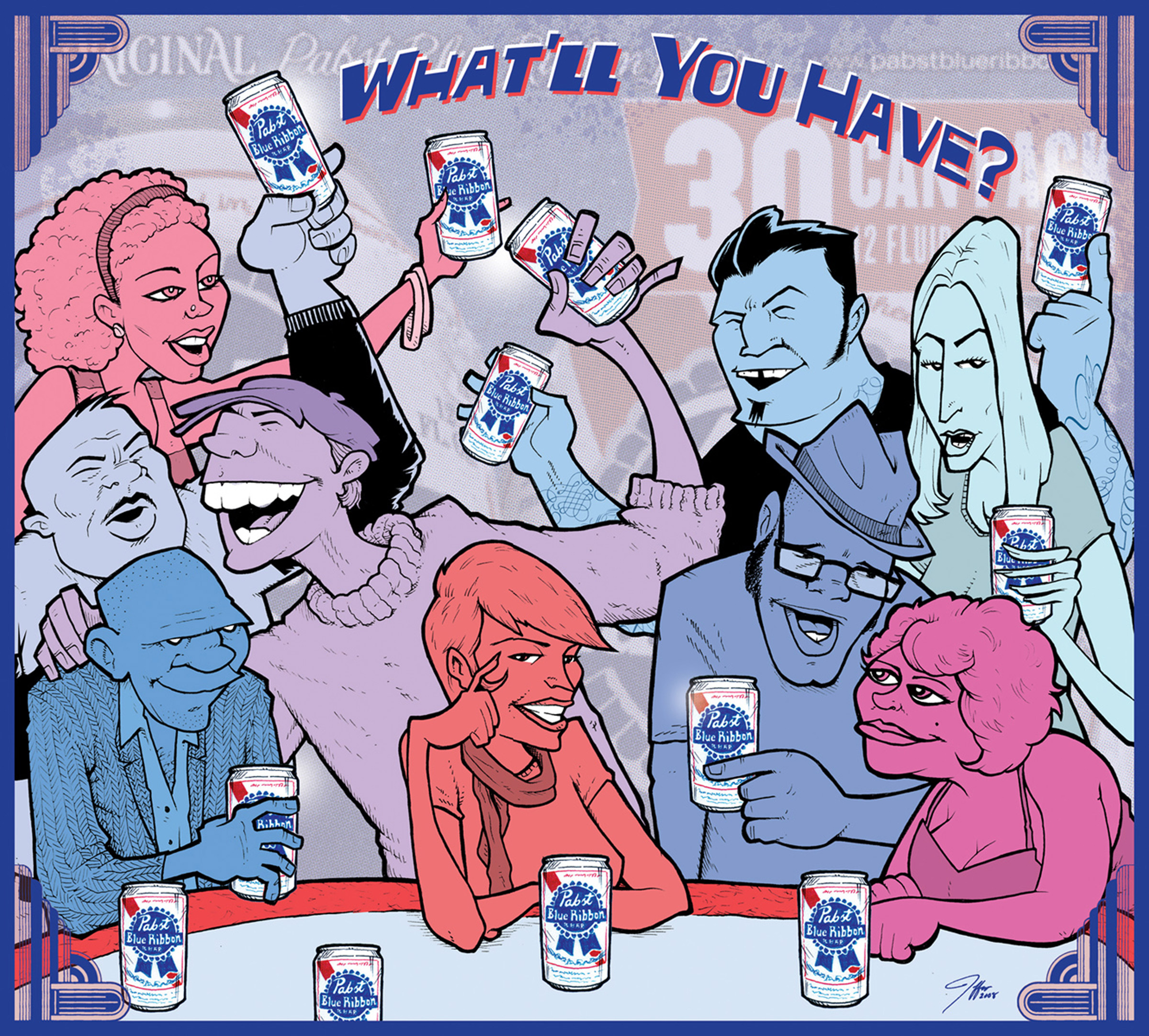 Bob and Barbara's - Pabst Blue Ribbon : Pabst Blue Ribbon